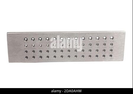 Tungsten Carbide Wire Drawplate for Jewelry Making Round Shape ...