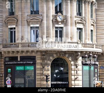 BNP Paribas Private Bank in Monte Carlo in Monaco Stock Photo - Alamy