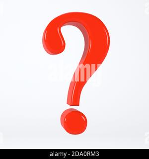 Questionnaire icon isolated on glossy red round button abstract ...