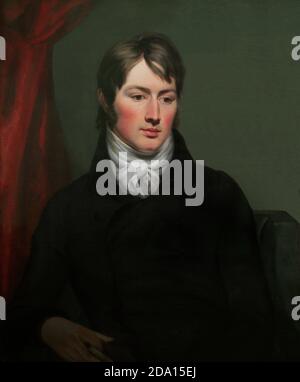 John Constable (1776-1837), portrait painting of the English landscape ...