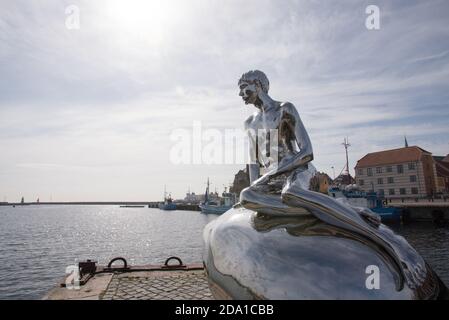 At Helsingör harbour there sits a brother of the Little Mermaid of ...