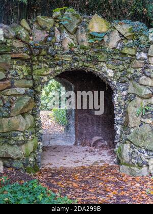 Magical Grotto and Portal, Englefield House Gardens, Englefield Estate ...
