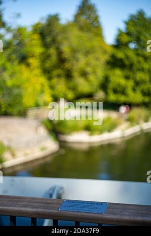 Maidenhead, Berkshire, UK., Friday, 18/09/2020, Ray Mill Island ...