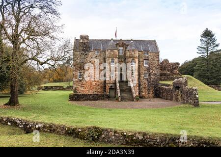 Rowallan Old castle, 13th century Scottish Castle believed to be the ...