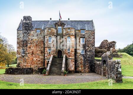 Rowallan Old castle, 13th century Scottish Castle believed to be the ...