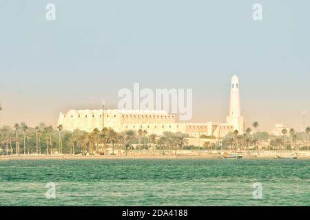 Imam Muhammad bin Abdul Wahhab Mosque - Doha - Qatar Stock Photo - Alamy