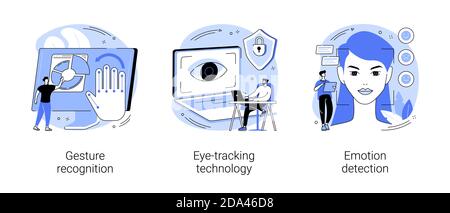Sensor technology abstract concept vector illustrations Stock Vector ...