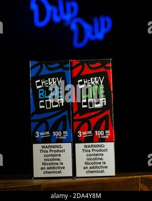 Ufa, Russia, Vape Shop, 3 July, 2020: Vaping pen, vape devices, mods ...