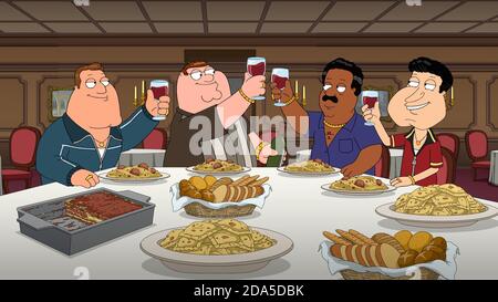 FAMILY GUY, (from left): Joe Swanson, Cleveland Brown, Peter Griffin ...