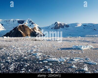 Ice Capped Antarctica Stock Photo - Alamy