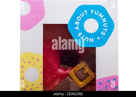 Santa's Yumnuts, cross between a doughnut and a yum yum from M&S in ...
