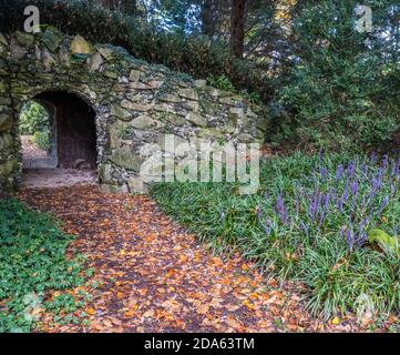 Magical Grotto and Portal, Englefield House Gardens, Englefield Estate ...