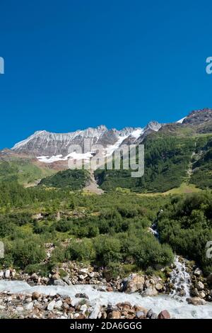 River Lonza, Valais, Switzerland Stock Photo - Alamy