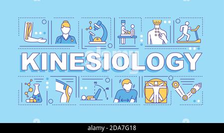 Kinesiology word concepts banner Stock Vector Image & Art - Alamy