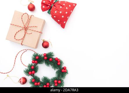Mock up christmas decoration. New Year greeting frame. Turquoise stars ...