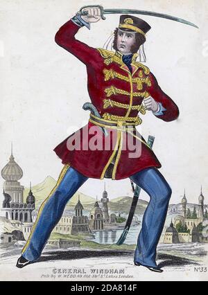 CHARLES WINDHAM (1810-1870) British Army officer who lead the charge at ...