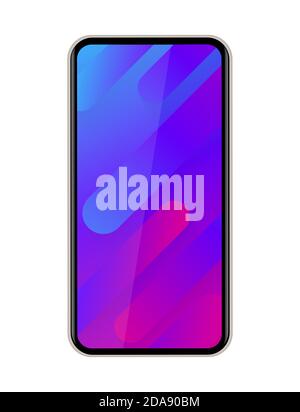 Abstract Mobile Phone Icon. illustration Stock Photo - Alamy