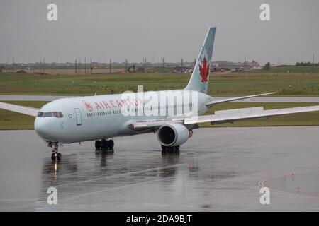 Airplane at YYC Calgary International Airport, originally named McCall ...
