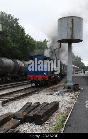 Steam Locomotive 'Linda' no. 21 at the Ribble Steam Railway and Museum ...