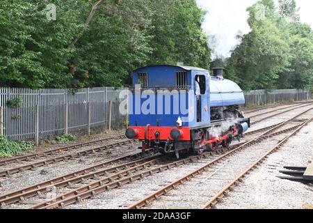 Steam Locomotive 'Linda' no. 21 at the Ribble Steam Railway and Museum ...