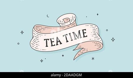 time for a break ribbon. time for a break isolated sign. time for a ...