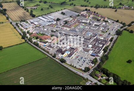 aerial view of Leighton Hospital, Crewe, Cheshire Stock Photo - Alamy