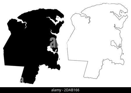 Tyrrell County, North Carolina State (U.S. county, United States of ...
