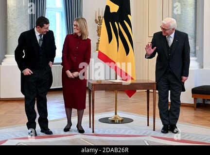 11 November 2020, Berlin: Jill Gallard, Ambassador of the United ...