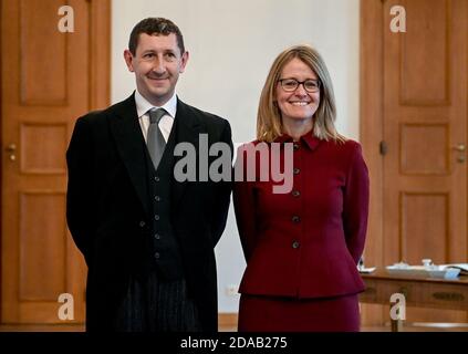 11 November 2020, Berlin: Jill Gallard, Ambassador of the United ...