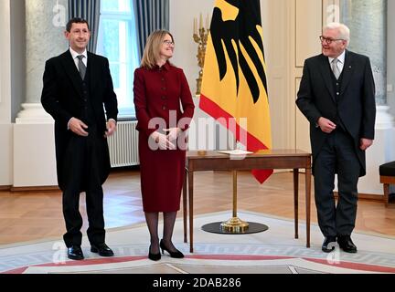 11 November 2020, Berlin: Jill Gallard, Ambassador of the United ...