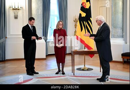 11 November 2020, Berlin: Jill Gallard, Ambassador of the United ...