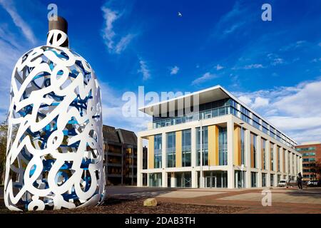 Bottle of Notes is a sculpture by Claes Oldenburg and Coosje van ...
