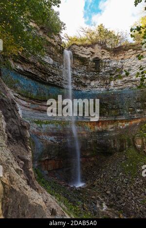 Valaste Waterfall in Estonia Stock Photo - Alamy