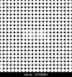 Points. Vector seamless background. Monochrome abstract geometric ...