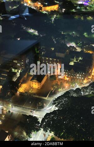 Aerial night photography of Sydney from The Eye Stock Photo - Alamy