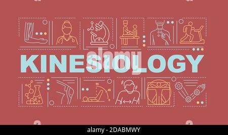Kinesiology word concepts banner Stock Vector Image & Art - Alamy