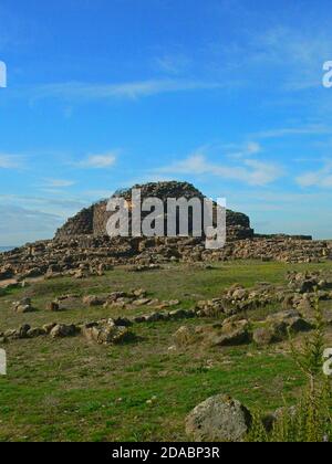 Barumini, Sardinia, Italy. Archeological area Unesco heritage Stock ...