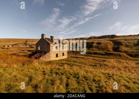 Old Groverake mine Rookhope Stanhope county durham Stock Photo - Alamy