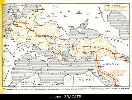 Middle Europe Map Stock Photo - Alamy