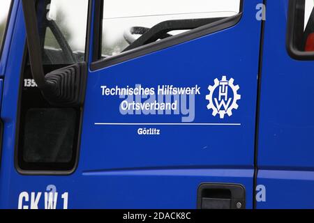 symbolbild thw technisches hilfswerk Stock Photo - Alamy