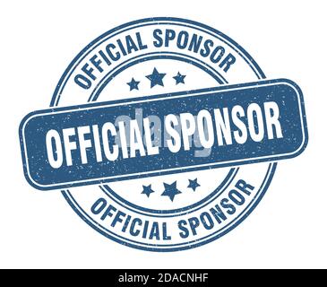 Official Sponsor Rubber Stamp Seal Vector Stock Vector Image & Art - Alamy