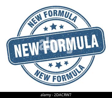 New formula grunge rubber stamp on white background, vector ...