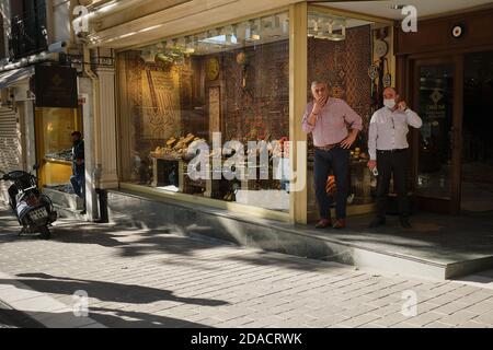 Hand made carpet store Stock Photo - Alamy