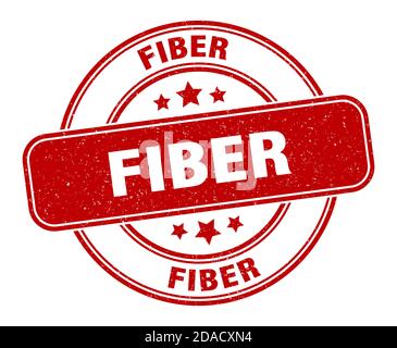 fiber stamp. fiber sign. round grunge label Stock Vector Image & Art ...