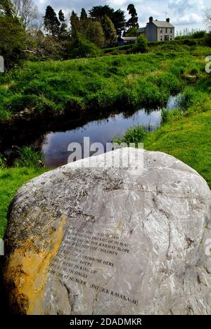 Inniskeen Church and Round Tower, County Monaghan, Ireland Stock Photo ...