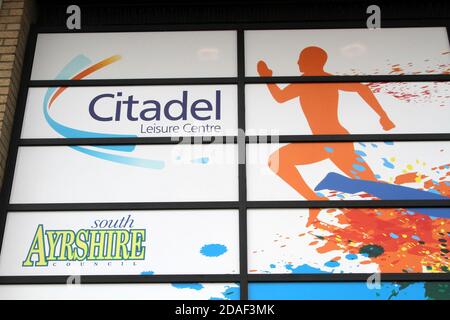 Ayr, Ayrshire, Scotland, UK . The Citadel leisure centre operated by ...