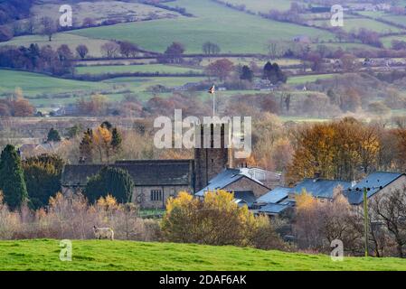 View of St. Bartholomew's Church, Chipping, Preston, Lancashire, UK ...