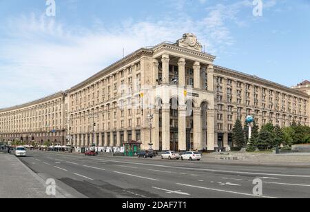 Ukraine, Kyiv - May 11, 2019: Old map of Europe. Retro cartography ...