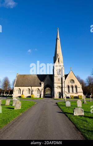 Crematorium, Grantham, Lincolnshire, England Stock Photo - Alamy