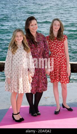 Amathea Eik, Silje Hopland Eik and Leonora Eik attend the Atlantic ...